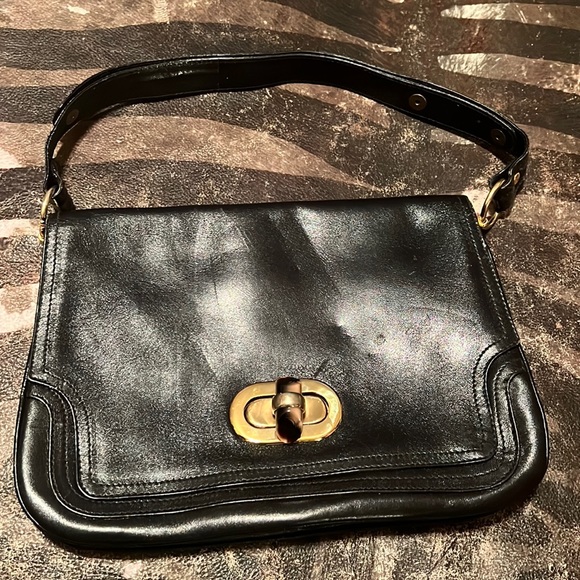 Kauffman | Bags | Vintage Kaufmanns Leather Bag | Poshmark